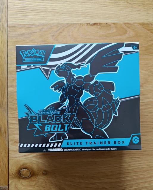 POKÉMON BLACK BOLT Elite Trainer Box ETB - IN HAND £63.08 - PicClick UK