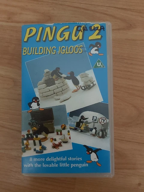 PINGU 2 BUILDING Igloos 8 Episodes Bbc Video Pal Vhs Video Kids ...