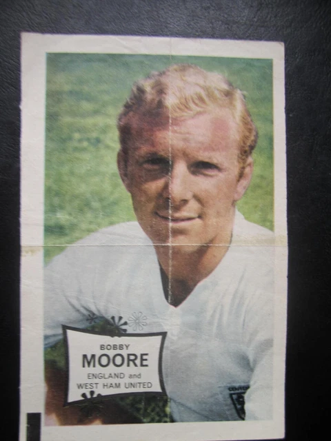 VRARE A&BC, WORLD Cup Posters, BOBBY MOORE WEST HAM UNITED, VG/Good ...