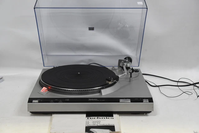 TECHNICS SL-3200 DIRECT-DRIVE Semi-Automatic Turntable Record Player ...