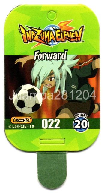 DAVID SAMFORD #022 Cromo Tags 3D Inazuma Eleven 2012 E-Max Giromax EUR ...