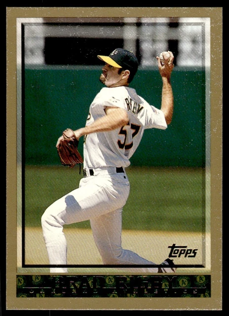 1998 TOPPS CARTE de baseball Brad Rigby p Oakland Athletics #415 EUR 1 ...
