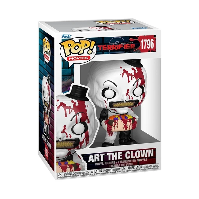 FUNKO POP! MOVIES: Terrifier - Art the Clown - Collectable Vinyl Figure ...