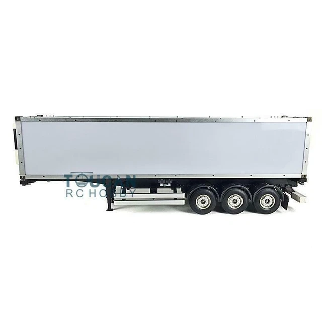 TOUCANRC 140413 40FT Freezer Container 3 Axles Chassis for Semi 1/14 ...