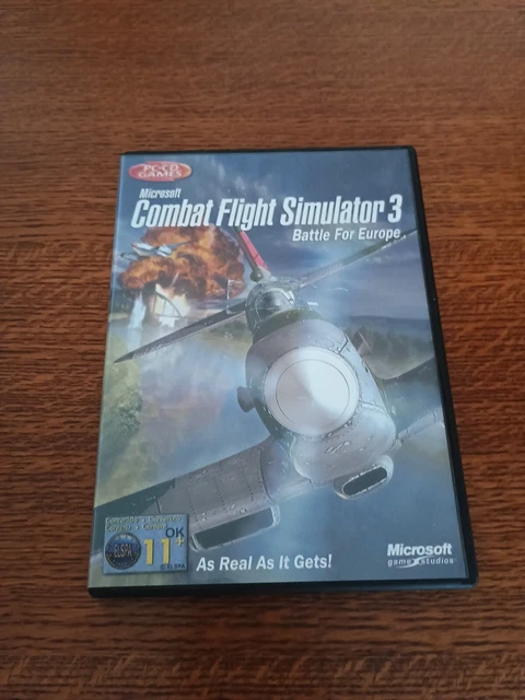 MICROSOFT COMBAT FLIGHT SIMULATOR 3 Pc Cd Rom CFS3 CFS Sim Battle For ...