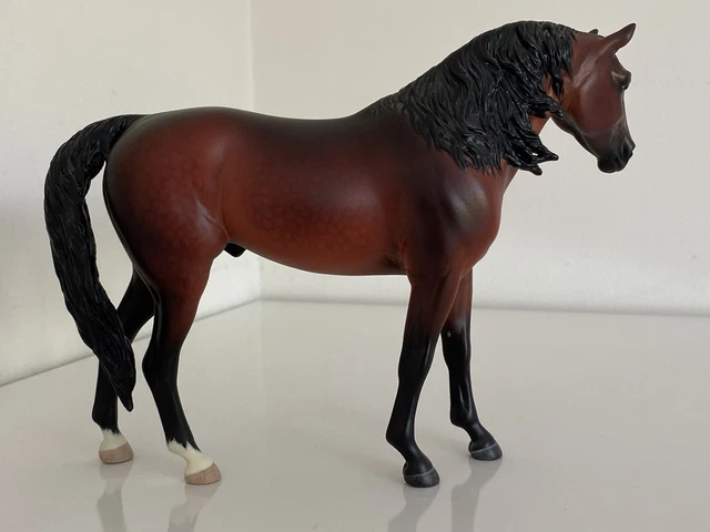 BEAUTIFUL CLASSIC SCALE Resin Model Horse Dappled Bay Barristers ...