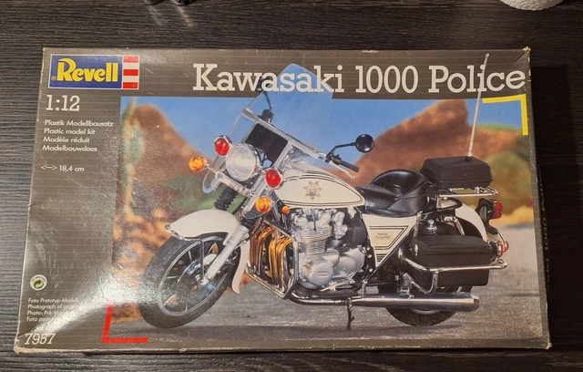 REVELL KAWASAKI 1000 Police Motorrad Modellbausatz EUR 35,00 - PicClick DE