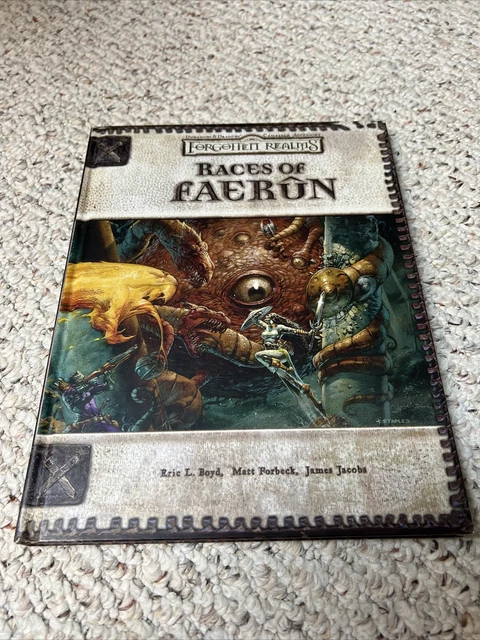 DUNGEONS & DRAGONS Campaign Accessories: Forgotten Realms: Races of ...