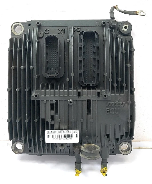 MTU ELEKTRONIK ECU 8-06 Intelligent Moteur Commande X00E50207957 Unité ...