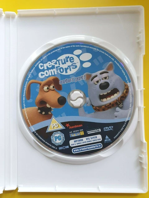CREATURE COMFORTS: SERIES 1 Part 1 [DVD] 2003, Aardman Animation - Free ...