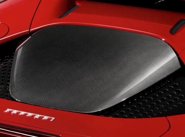 FERRARI SF90 CARBON Fibre Engine Cover £4,195.00 - PicClick UK
