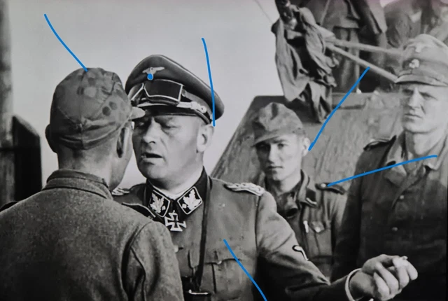 SUPER REPRO FOTO Felix Steiner an der Südostfront WW2 EUR 1,99 ...