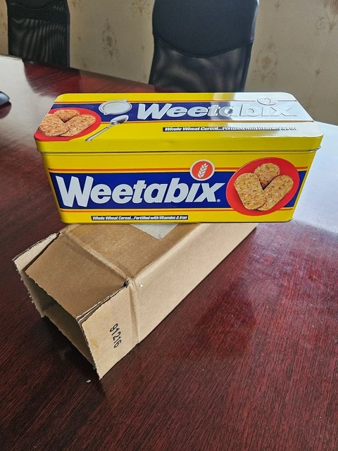 WEETABIX METAL BOX, collectors item, tin £26.04 - PicClick UK