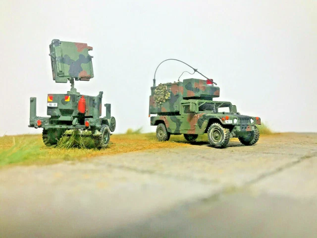 RADAR SENTINEL HUMMER Humvee Army Bundeswehr H0 1/87 Roco Herpa ...