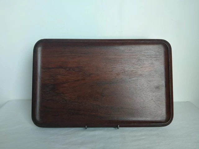 PLATEAU EN TECK massif design scandinave, Karl Holmberg, designer ...