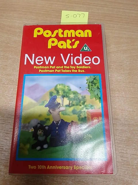 POSTMAN PAT'S NEW video VHS tape. Two 10th Anniversary Specials. Pal £ ...