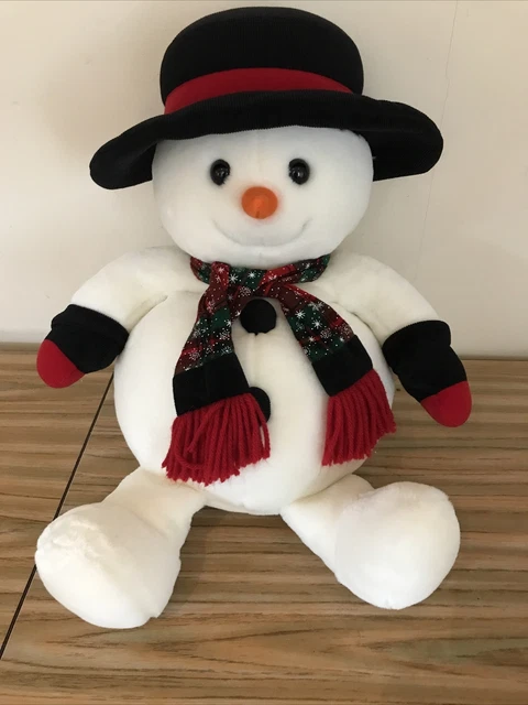 XLARGE 22& PLUSH Toy The Original Tesco Chilly Snowman 1998 (Chilli and ...