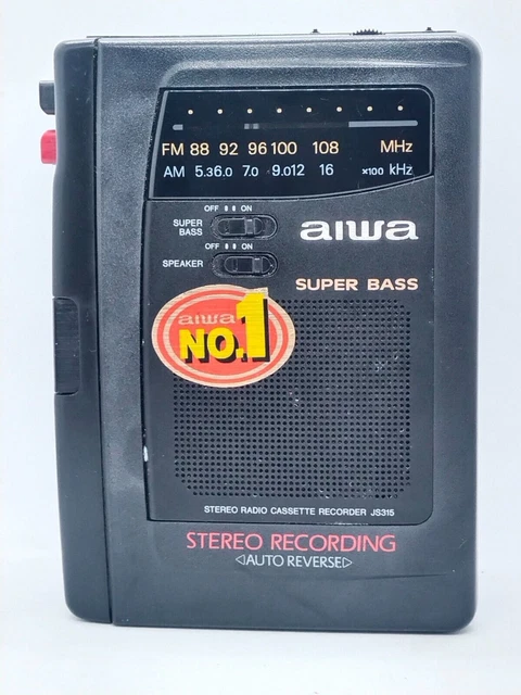LECTEUR DE CASSETTES Walkman Aiwa HS JS 315 d'occasion Lecture de ...