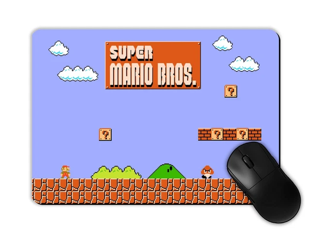 SUPER MARIO BROS Mouse Mat Pad size Large / XLarge buy One or Lot £7.95 ...