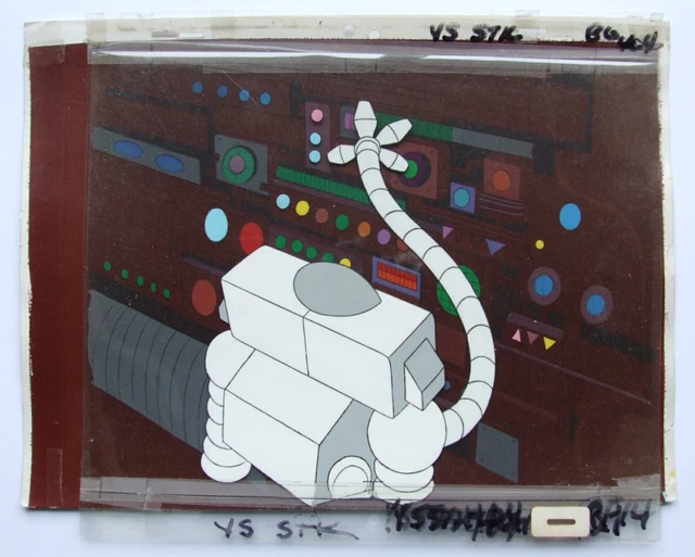 RARE SPACE SENTINELS M.O. Animation Cels + ACCURATE Background ...