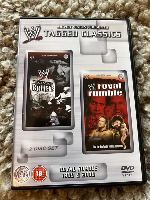 WWE ROYAL RUMBLE 1999 + 2000 Tagged Classics 2-DVD Set, WWF Wrestling ...