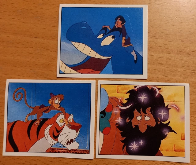 1995 PANINI 3X Aladdin the Series Stickers Action Figure £5.05 ...