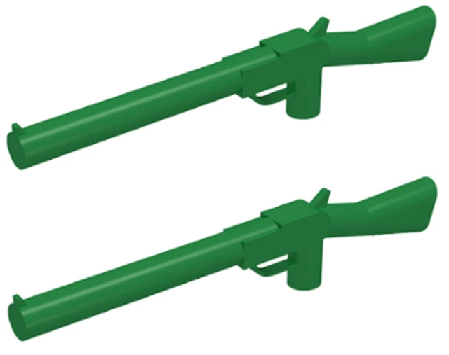 LEGO TOY STORY - 2 Rifles Weapon Gun Rifle in Green 30141 4563725 £3.32 ...