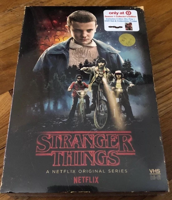 STRANGER THINGS SEASON 1 Target Exclusive VHS Packaging (Blu-ray+DVD ...
