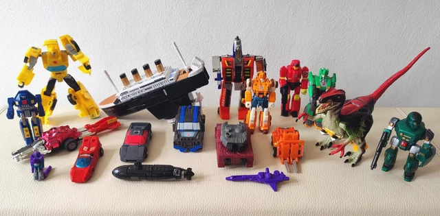 CHOOSE: VINTAGE TRANSFORMERS G1 HASBRO GOBOTS original &bootlegs 1980th ...