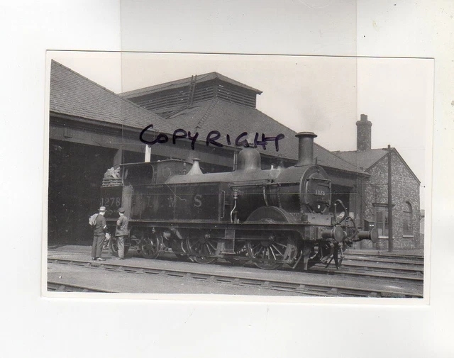 RAIL PHOTO LMS MR 044t 1278 Manchester Longsight shed LNWR £2.69 ...