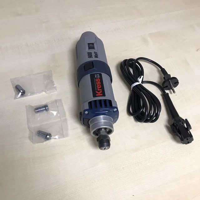 KRESS FRÄSER TYP FM6990E 900W m. 4 Spannzangen Oberfräse CNC mit Kabel ...