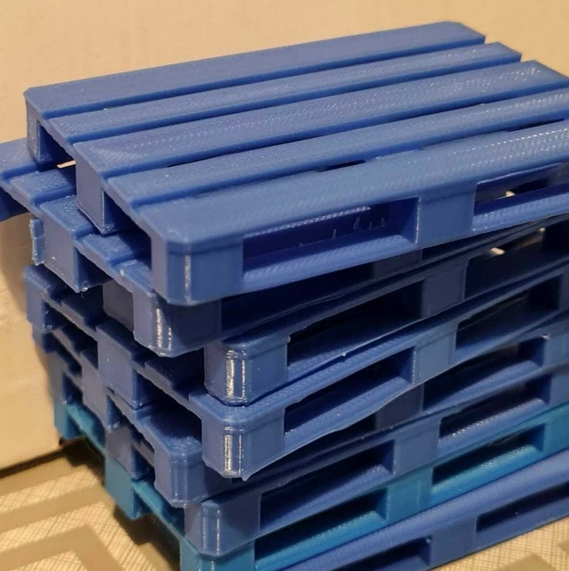 1:14 PLASTIC EURO Pallet - RC Load Tamiya Truck Hauler scale £5.67 ...