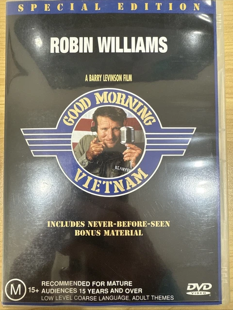 GOOD MORNING VIETNAM (DVD) Robin Williams $3.69 - PicClick AU