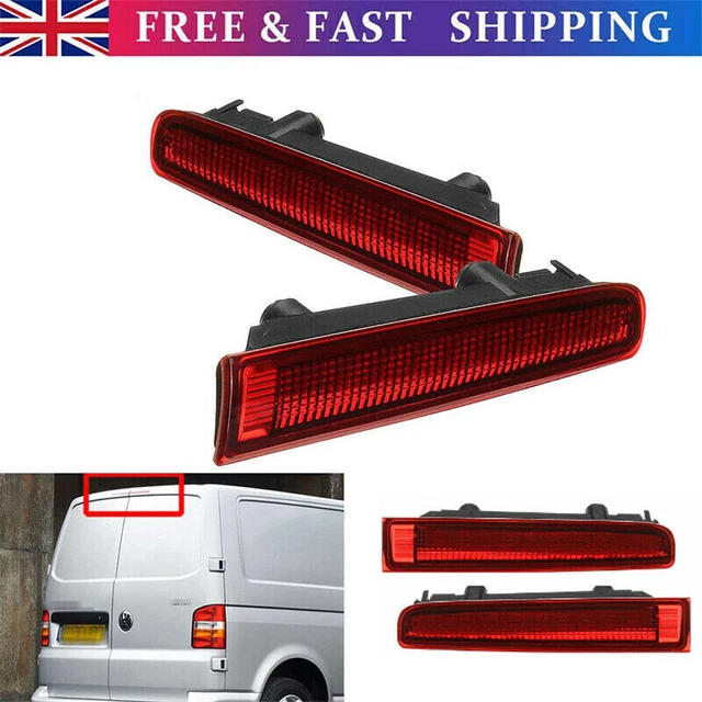 HIGH LEVEL REAR Brake Light Barn Door /4 For VW Volkswagen Transporter ...