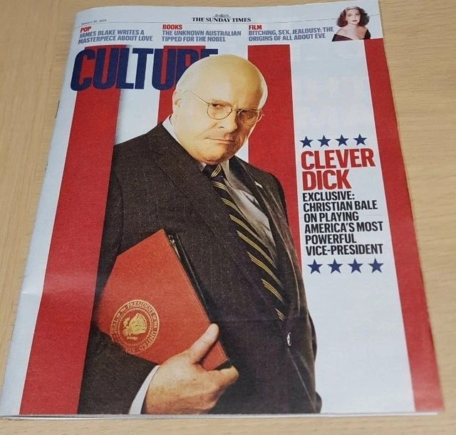 UK TIMES CHRISTIAN BALE. JAMES BLAKE. LEILA SLIMANI. ALL ABOUT EVE ...