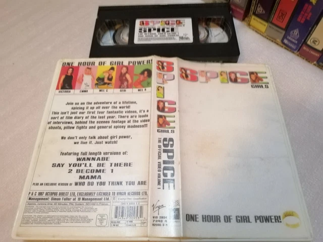 SPICE GIRLS (BUNDLE) - 1997 RARE Australian Vhs Pal Issues includes ...