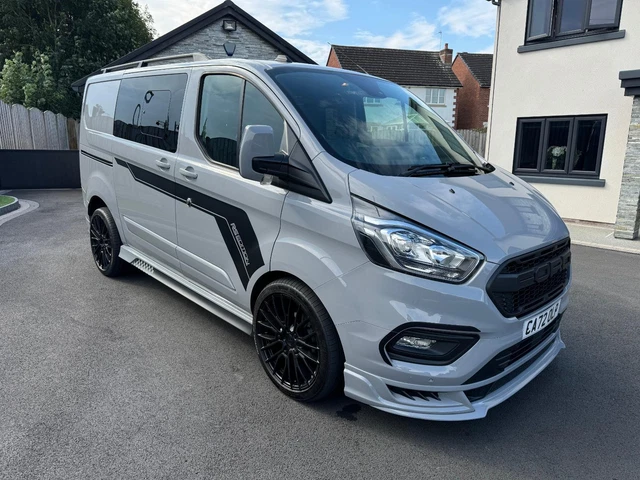 2022/72 FORD TRANSIT CUSTOM RS EDITION 170 SWB CREW VAN DOUBLE CAB no ...