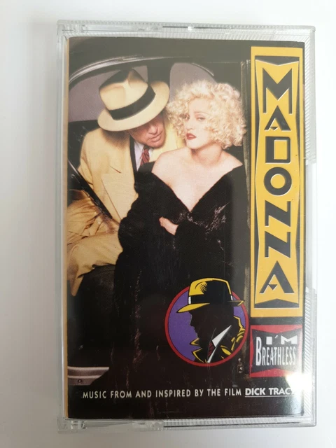 MADONNA - I'M Breathless - Soundtrack From The Film Dick Tracy Cassette ...