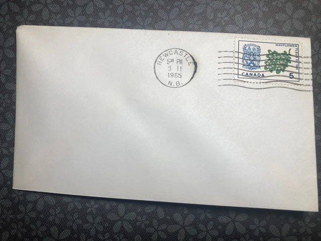 VINTAGE STAMP. CANADIAN Stamp, Mayflower. Issued 1965, 5 Cents. S10A B1 ...