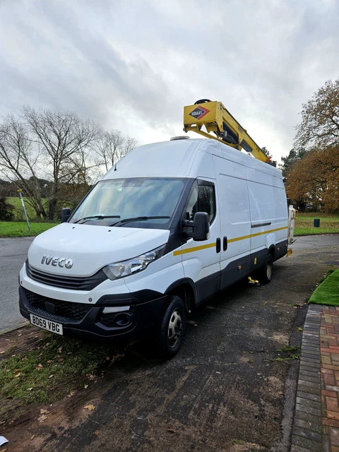 IVECO DAILY VERSALIFT Lat-160-F Van Mounted Platform, Ipaf, Cherry ...
