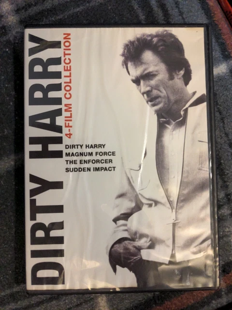 DIRTY HARRY: 4-FILM Collection (DVD) Clint Eastwood Action Classics ...