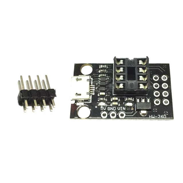 PLUGGABLE DEVELOPMENT PROGRAM Board For ATtiny13A/ATtiny25/ATtiny85 ...