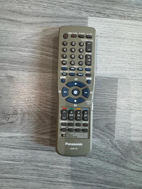 GENUINE ORIGINAL PANASONIC N2QAKB000001 TV VCR Remote Control £8.64 ...