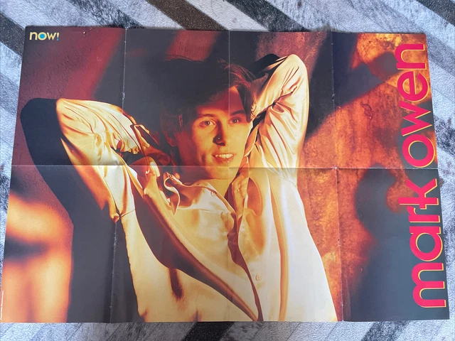 NOW! MAGAZINE LARGE Mark Owen Poster , Bad Boys Inc, Johnny Depp ...