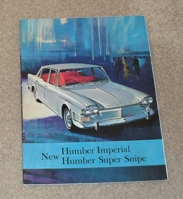 HUMBER IMPERIAL & Humber Super Snipe (Series V) Brochure 1964-1965 £24. ...