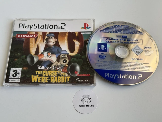 WALLACE & GROMIT The Curse Of The Were-Rabbit - Promo Press - PS2 - PAL ...