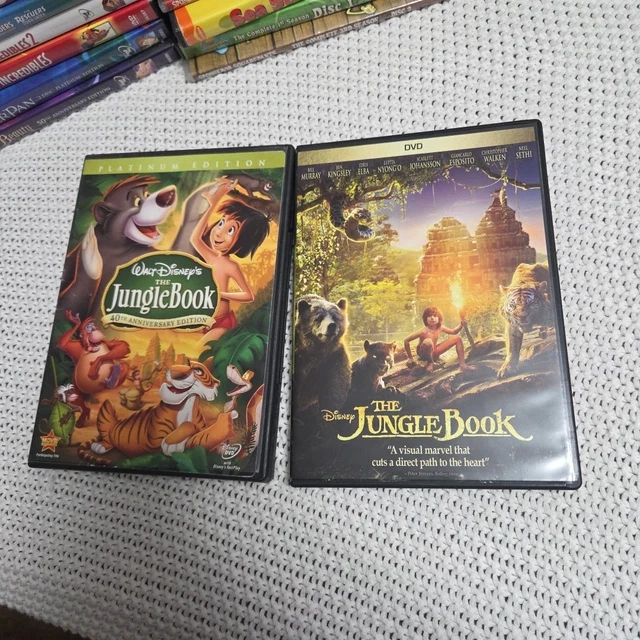 DISNEYS THE JUNGLE Book Dvd Bundle £7.11 - PicClick UK