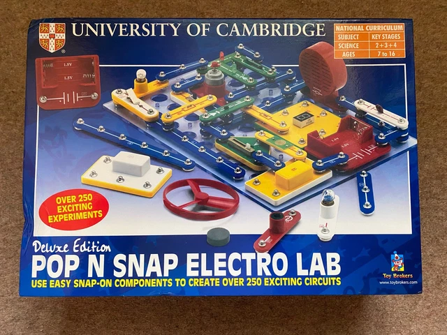 UNIVERSITY OF CAMBRIDGE Deluxe Edition Pop N Snap Electro Lab £8.00 ...
