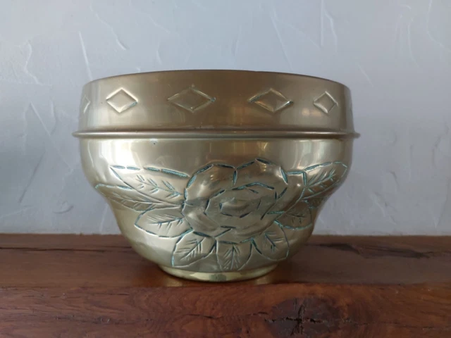 ANCIEN CACHE POT En Laiton EUR 5,00 - PicClick FR