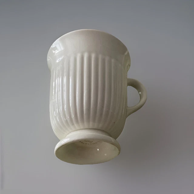 SMALL ANTIQUE WEDGWOOD of Etruria and Barlastan mug - 3 ins high - with ...